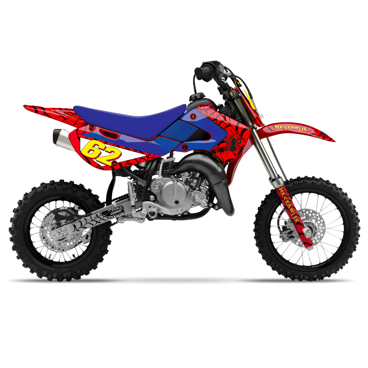 KX 65 2000 - 2025 Kawasaki Full Graphics Kit - Mx Crawler Original – MX ...